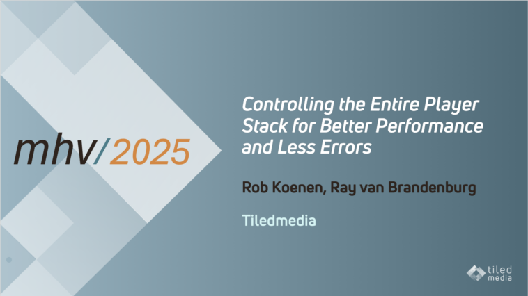 Tiledmedia Player - The world's most advanced video player